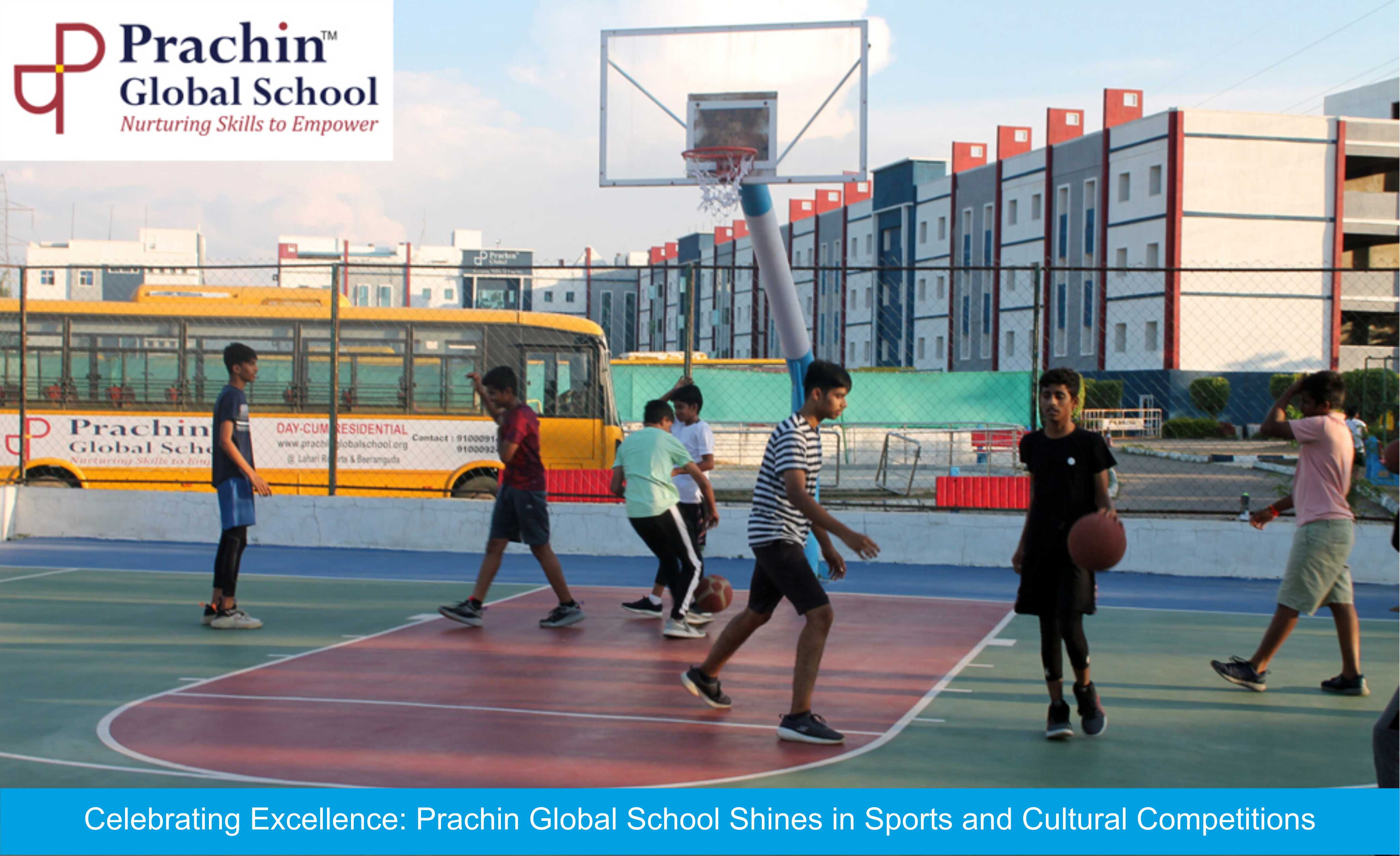 Top-performing school in sports and cultural fields-Prachin